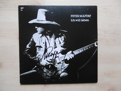 Peter Maffay Autogramm signed LP-Cover "Ich will leben" Vinyl | eBay.de