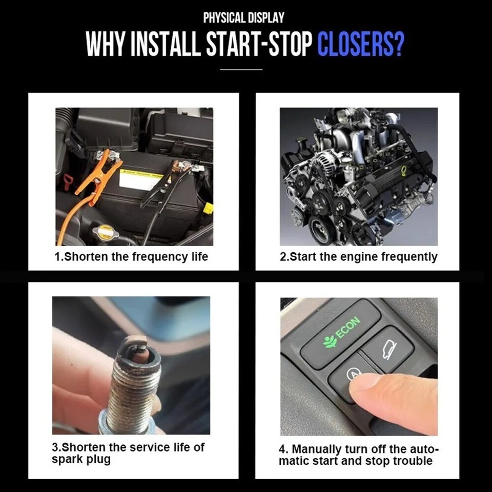 Disable Automatic Start Stop Eliminator Canceller OBD For Ford F150 F ...