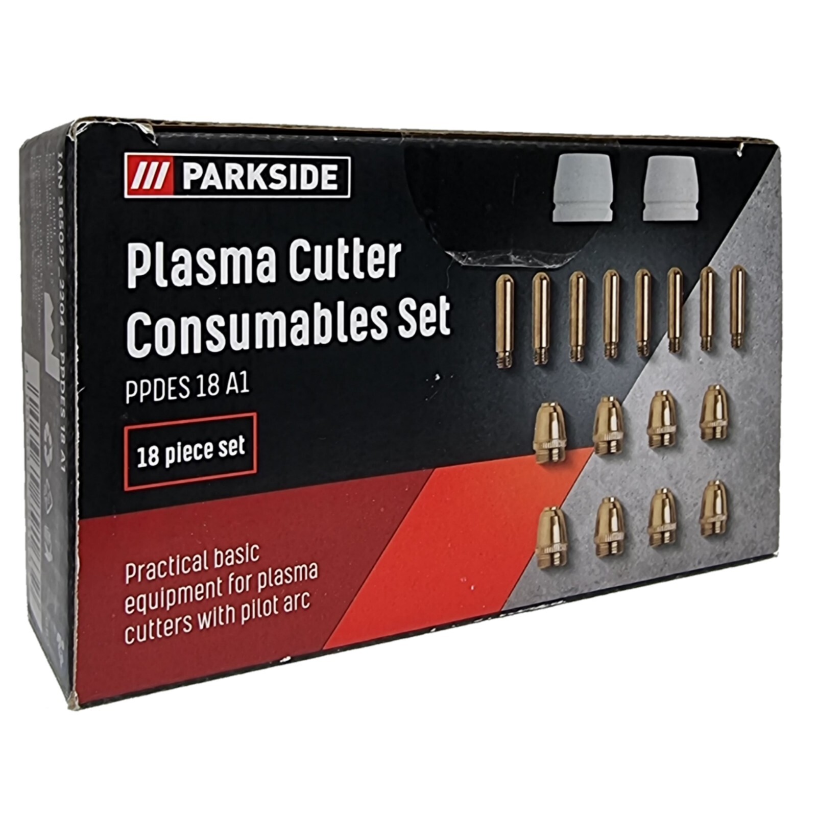 Parkside 18 Ps Plasma Cutter Consumables Accessories Set Welding ...