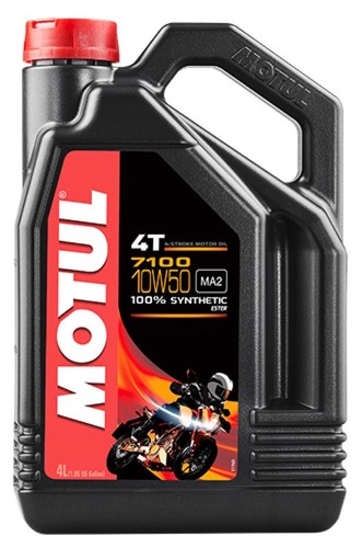 Motul 4L 7100 4-Stroke Engine Oil 10W50 4T Case of 4 104098 | eBay