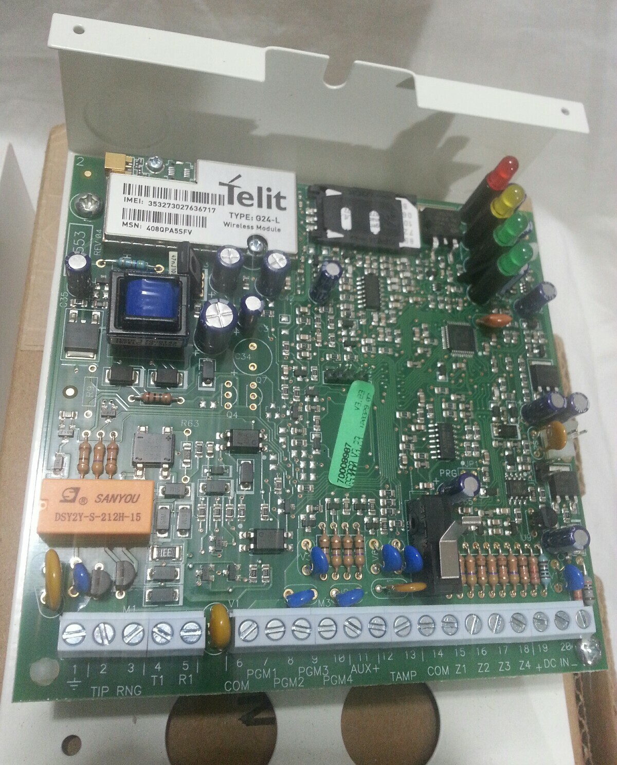 DSC GS3060-ADTCDN GSM 3G Cellular Backup Wireless Alarm Communicator ...