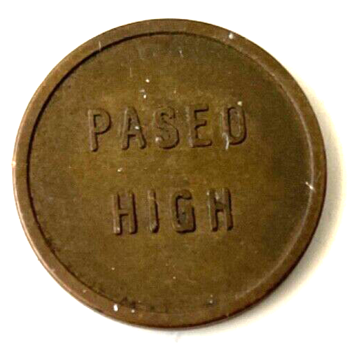 Kansas City Missouri Paseo High School Token | eBay