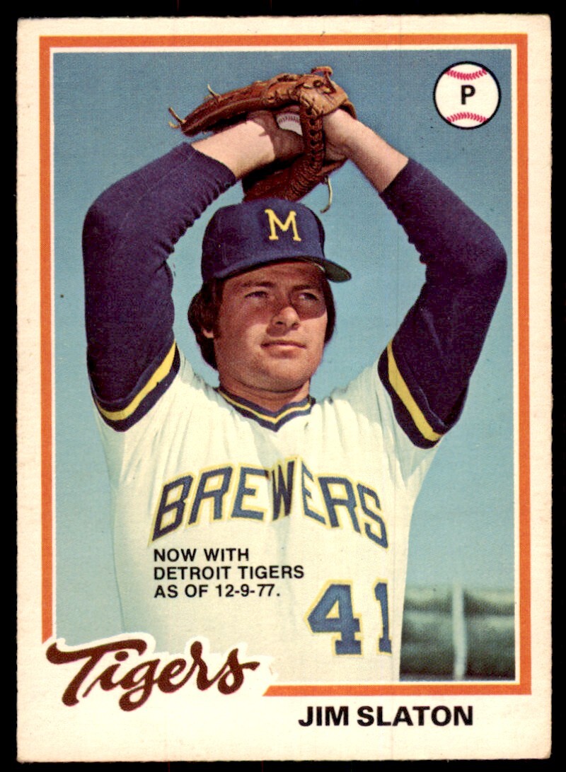 1978 O-PEE-CHEE. JIM SLATON. DETROIT TIGERS #146 | eBay