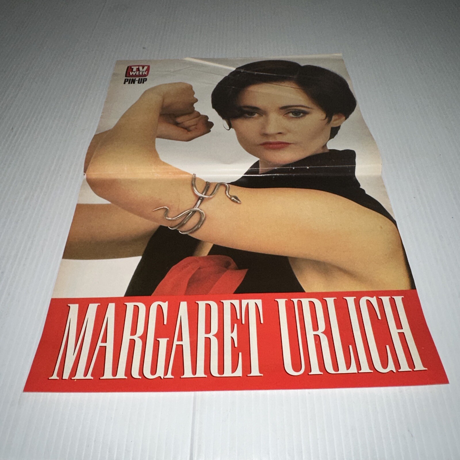 Margaret Urlich Vintage Australia TV WEEK Pin Up Poster As Is | eBay