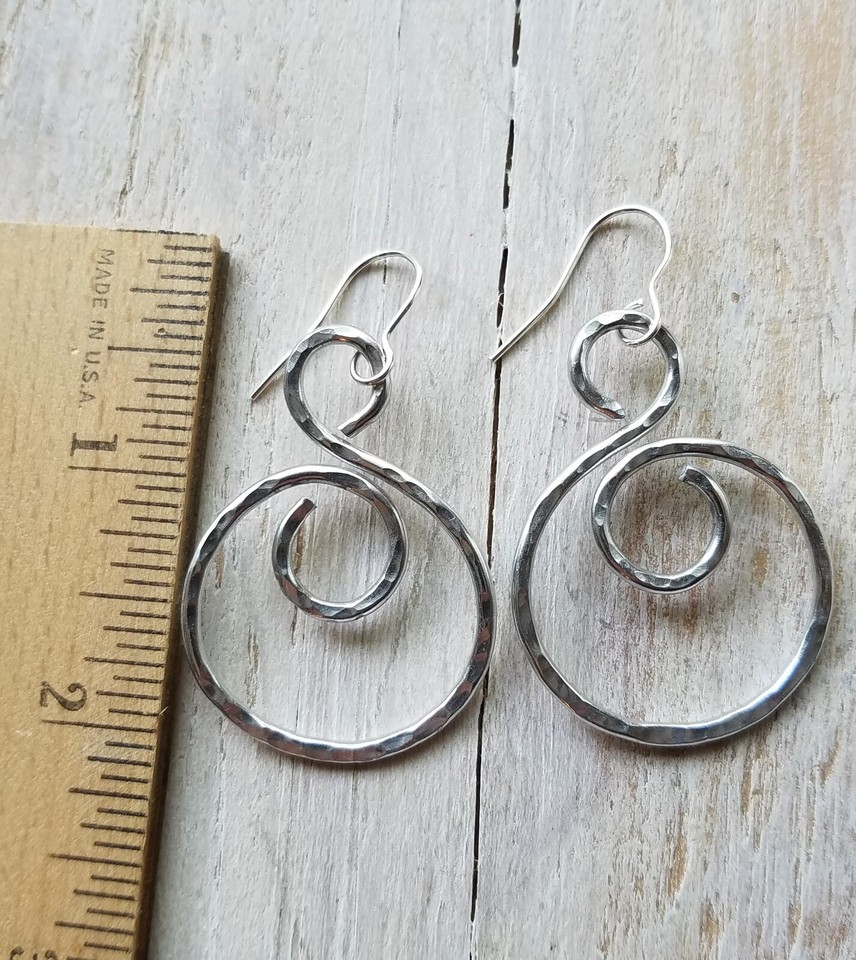 Aluminum Infinity Earrings Lightweight Earrings, Titanium Ear wires or ...
