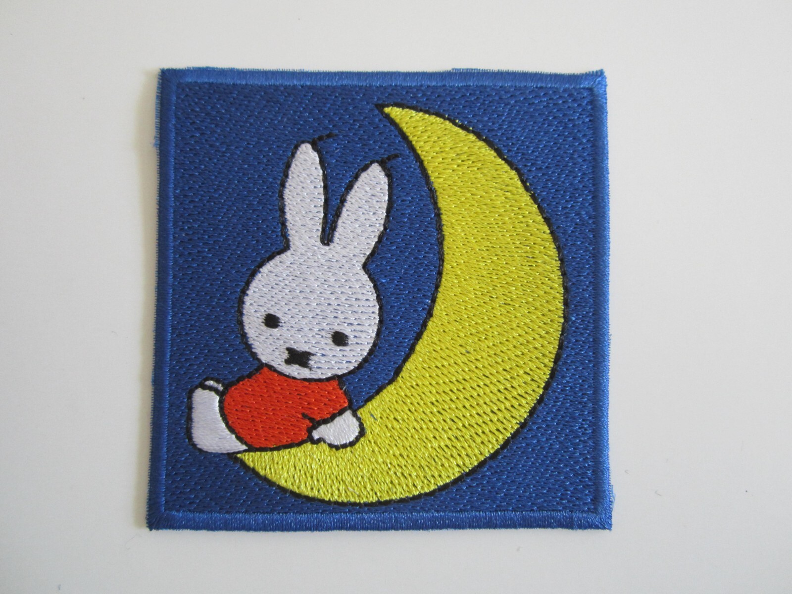 Miffy Sitting on Moon Or Standing With Teddy Bear Iron On Patch ...