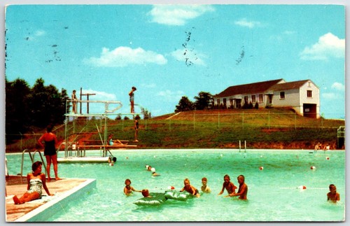 Vtg 1960's American Legion Swimming Pool Dahlonega Georgia GA Chrome ...