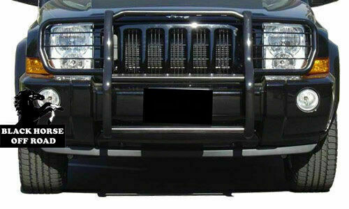 Black Horse for 2006 2010 Jeep Commander Grill Brush Bumper Guard Bar ...