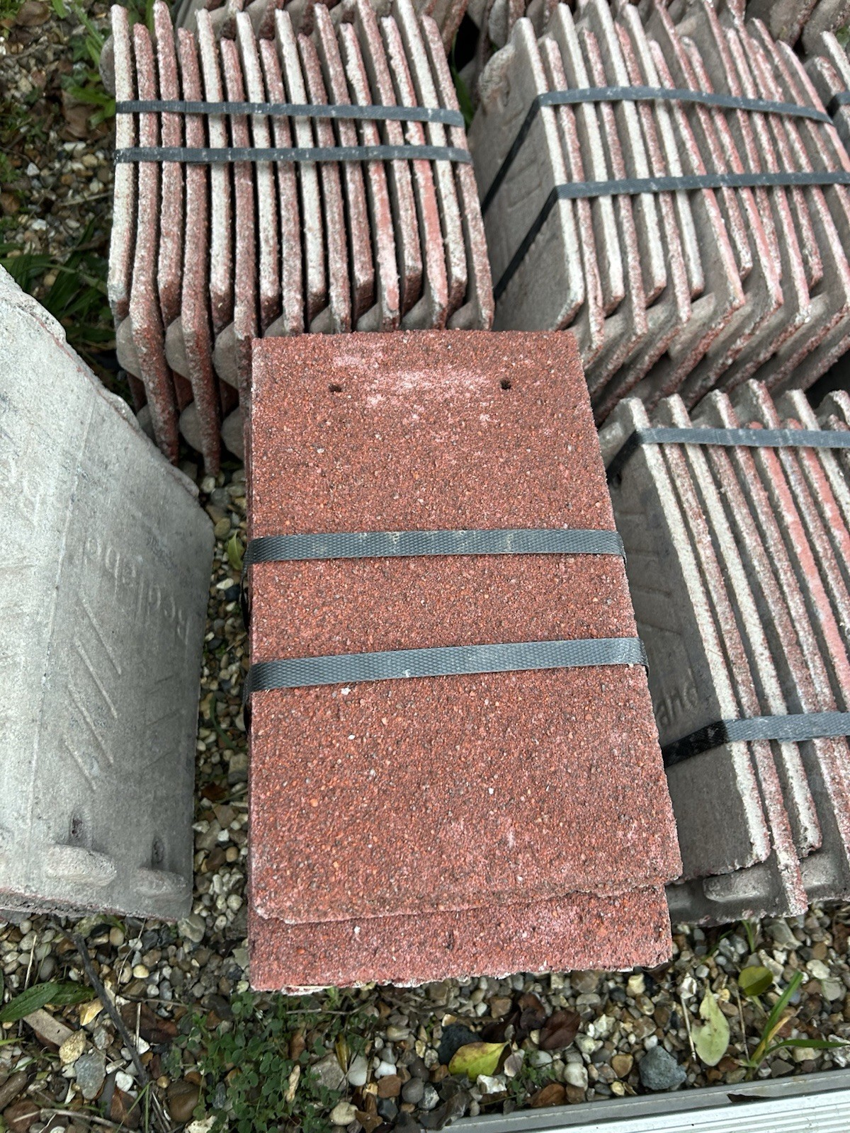 BMI Redland Plain Roof Tile Antique Red Granular | eBay UK