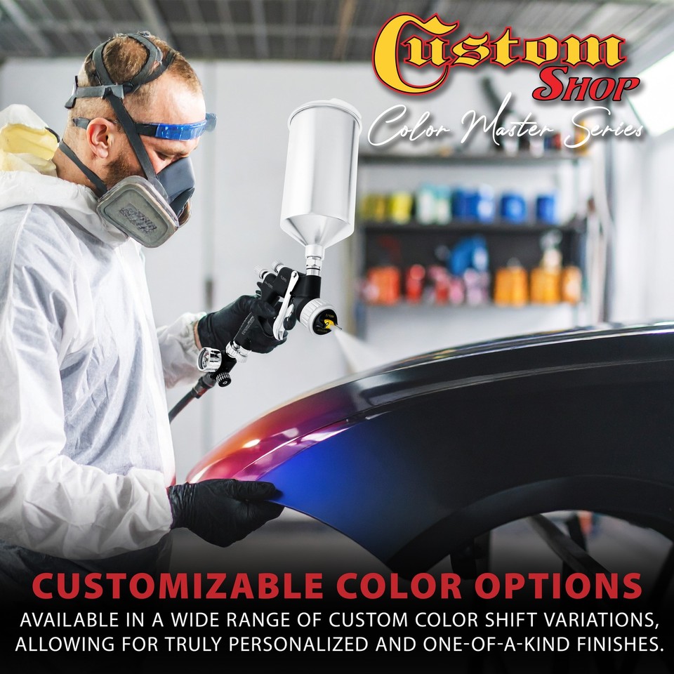 CCS Custom Color Shift Automotive Paint - Red to Black Shifting Effect ...
