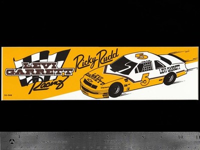 LEVI GARRETT Ricky Rudd - Original Vintage 1980's Racing Decal/Sticker ...