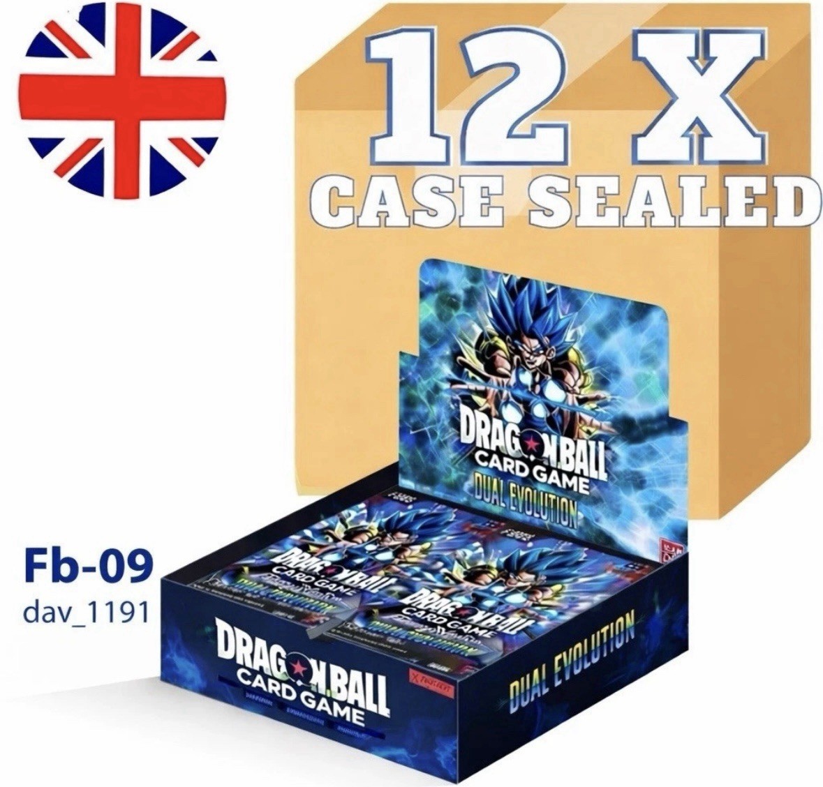 Dragon Ball Fusion World FB-09 12x Booster Box CASE Sealed Pre-Order | eBay