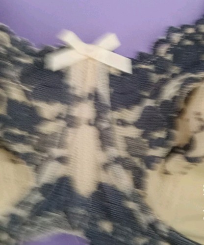 Curve Muse Lingerie Size 48D Semi Sheer Full Cup Unlined Lace Underwire ...