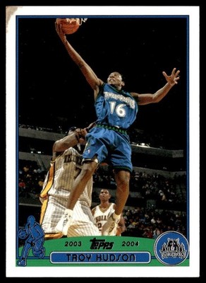 2003-04 Topps Troy Hudson Minnesota Timberwolves #74 | eBay