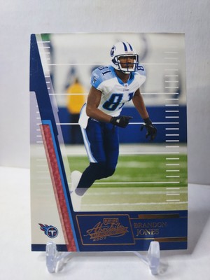 2007 Playoff Absolute Memorabilia #133 Brandon Jones Tennessee Titans ...