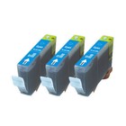 3 CYAN Printer Ink + chip use for Canon CLI-226C iP4920 MG5220 MG5320 ...