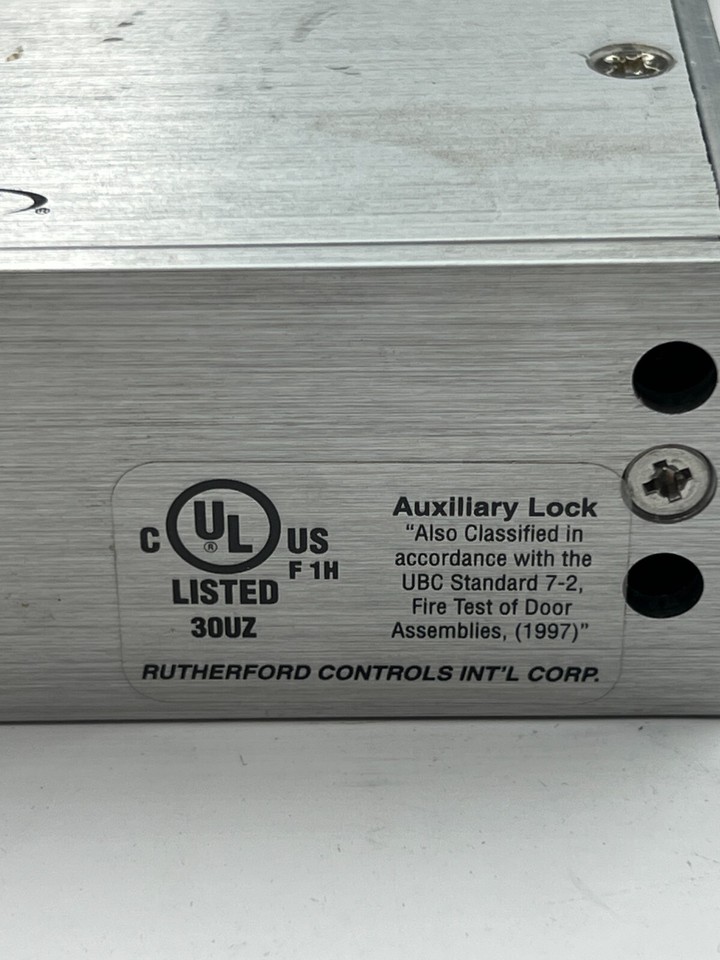 Rutherford Controls RCI Multimag Electromagnetic Lock 8310X28 Aluminum ...