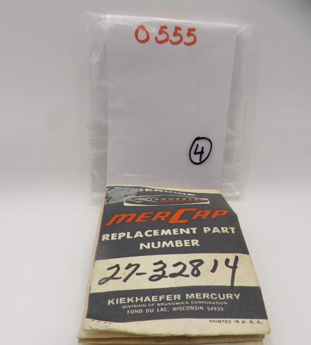 ( 4 ) NOS OEM Mercury Marine MerCap Gasket 27-32814 | eBay