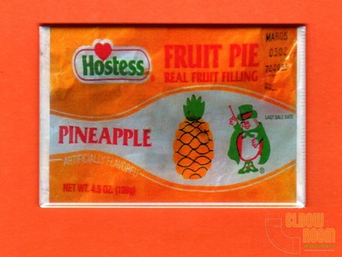 Hostess Pineapple Fruit Pie wrapper art 2x3" fridge/locker magnet The ...