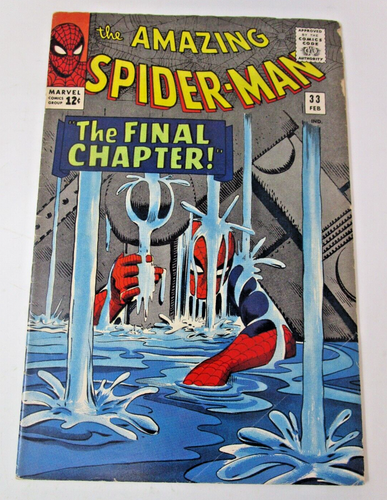 Amazing Spider-Man #33 1966 [FN] Classic Ditko ASM Cover Super-Strength ...