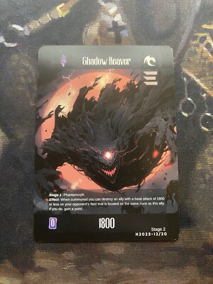 Shadow Reaver NM Non-Foil 2023 Halloween Promo #12 Knights And Summons ...