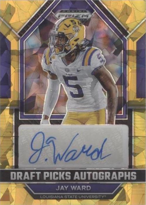 2023 Panini Prizm Draft Picks - Draft Picks Autographs Jay Ward #DPA ...