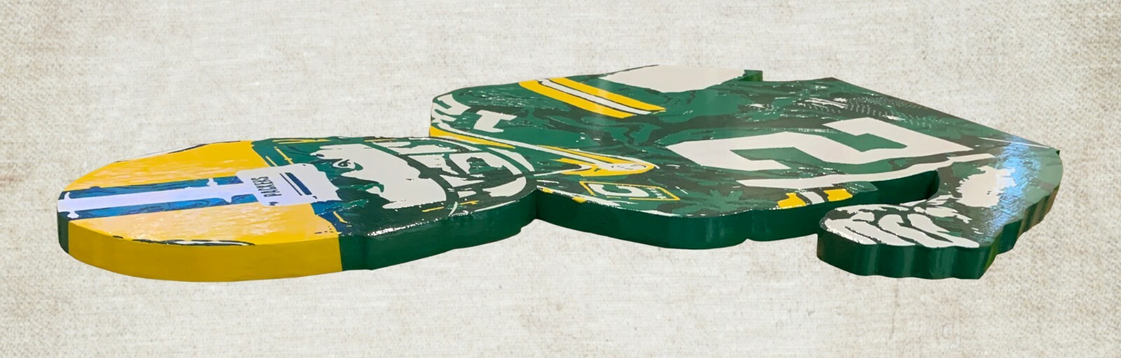 Green Bay Packers Aaron Rodgers Wall Hanging Art Wood Sign | eBay
