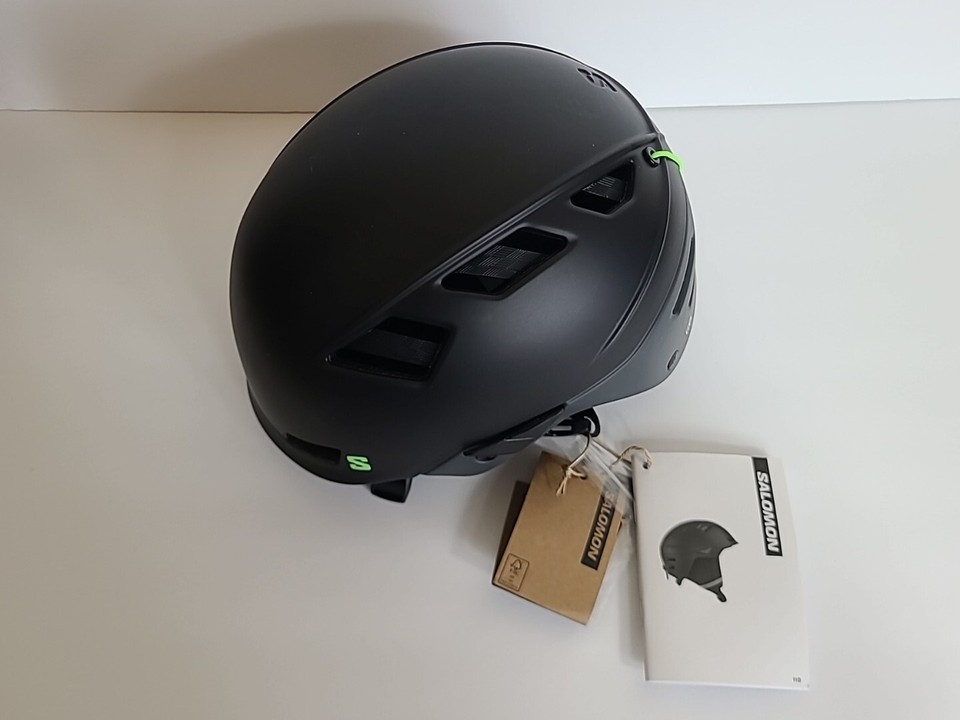 NIB NWT Salomon MTN Lab Snow Helmet Unisex 2023 Size Small / Black Men ...