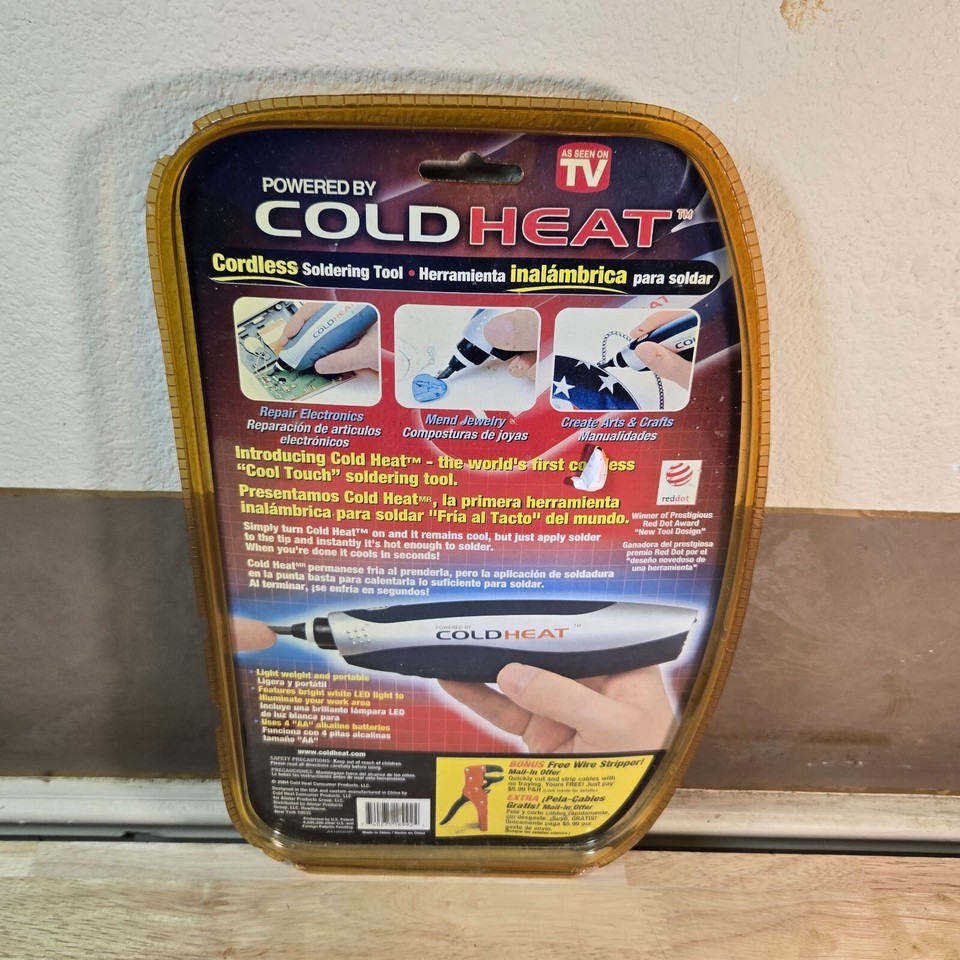 COLD HEAT CORDLESS SOLDERING TOOL Carrying Case AS SEEN ON TV NEW | eBay