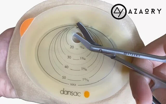 Azaory- Fine Quality Stoma Scissors - Colostomy Bag Scissors ...
