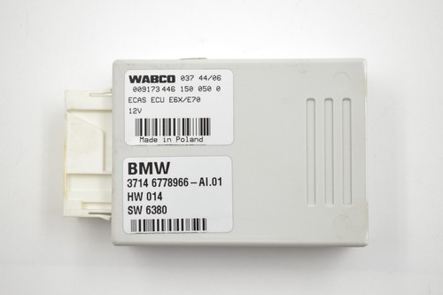 2007-2014 BMW E70 E71 X5 X6 ECAS AIR SUSPENSION PUMP CONTROL MODULE ...