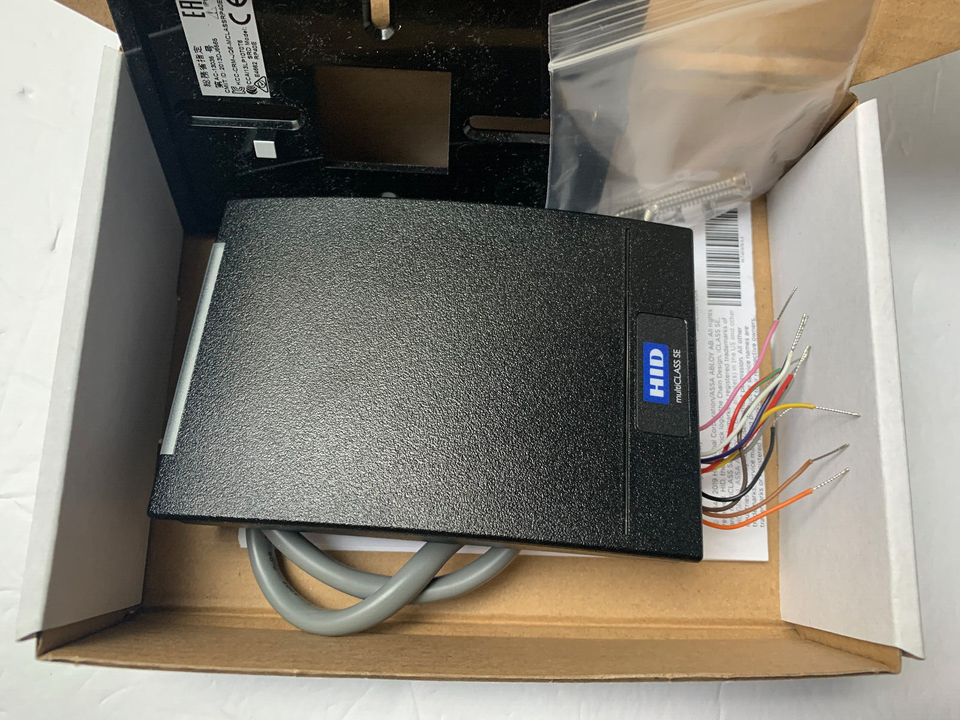HID 920PTNNEK00000 multiCLASS SE RP40 Wall Mount Card Reader - Black | eBay