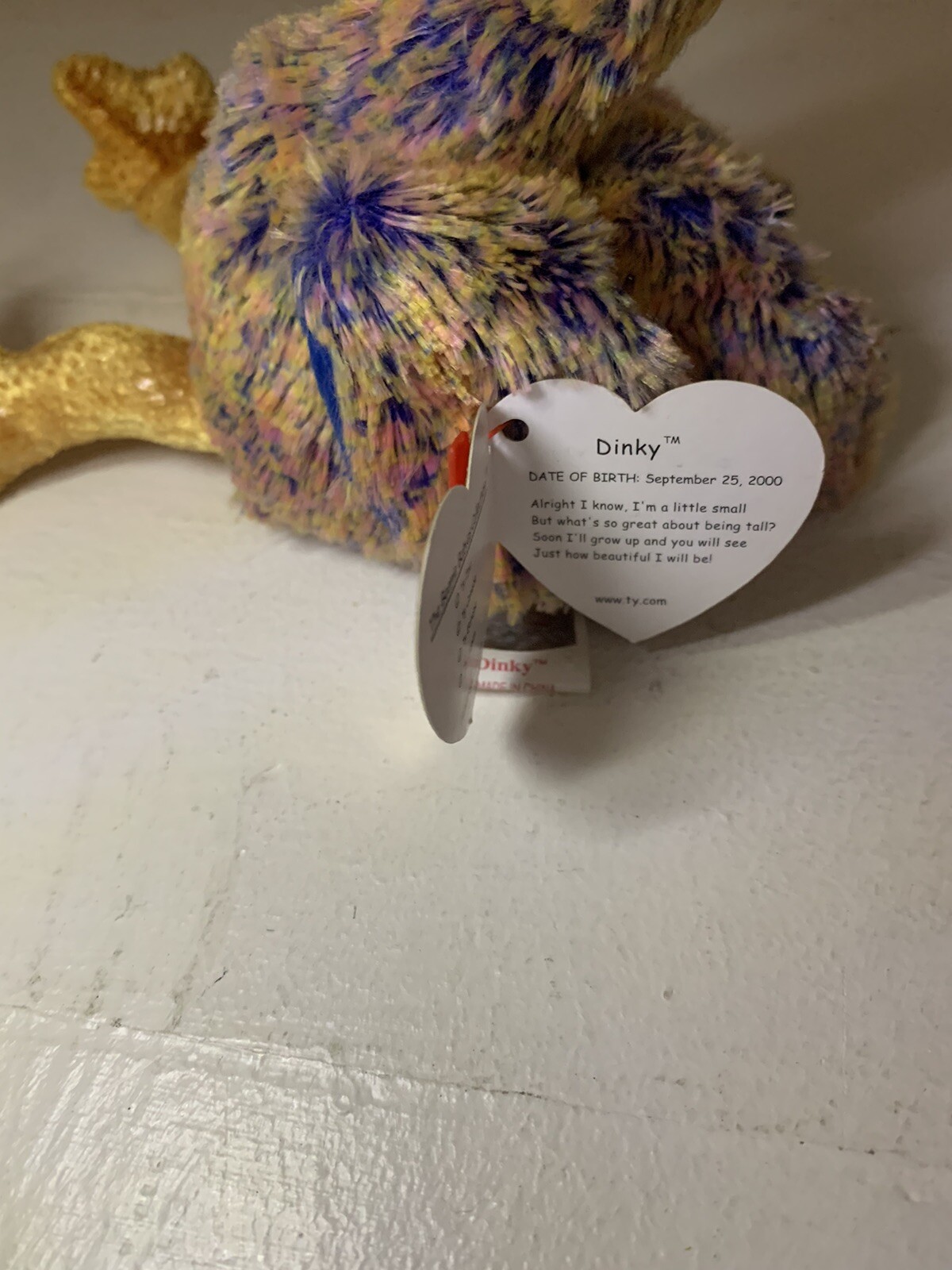 TY Beanie Baby Dinky The Dodo With Tags Soft Toy Plush | eBay UK