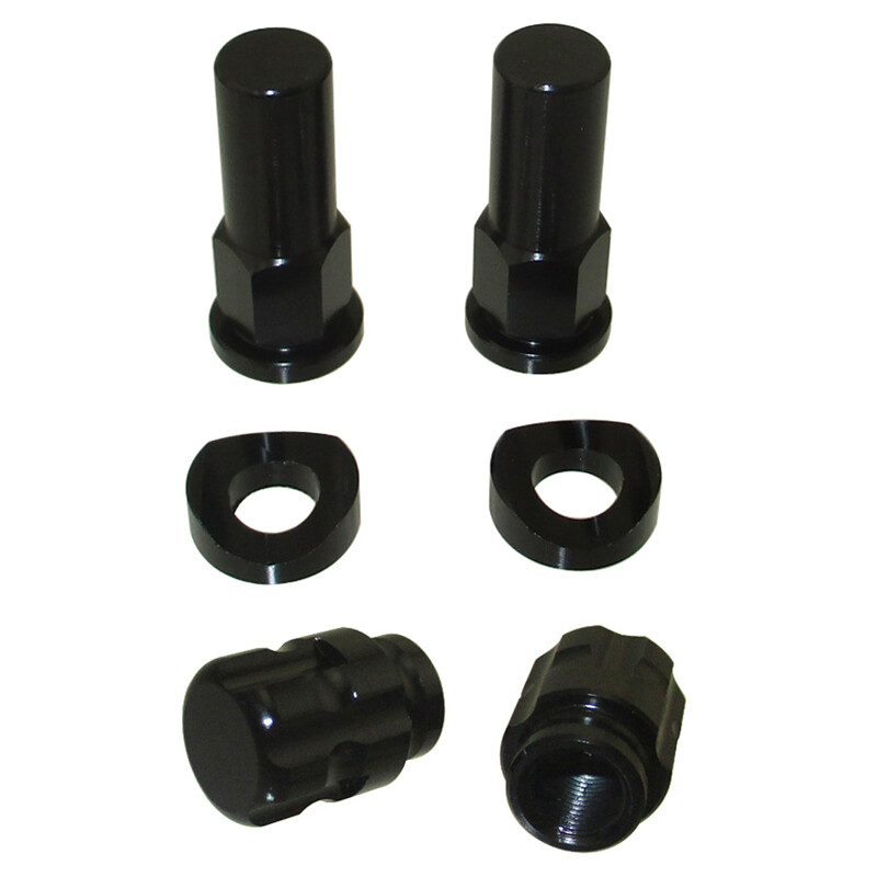 CNC Tire Valve Cap Rim Lock Nut Covers For Pit MX Dirt Bike Off Road ...