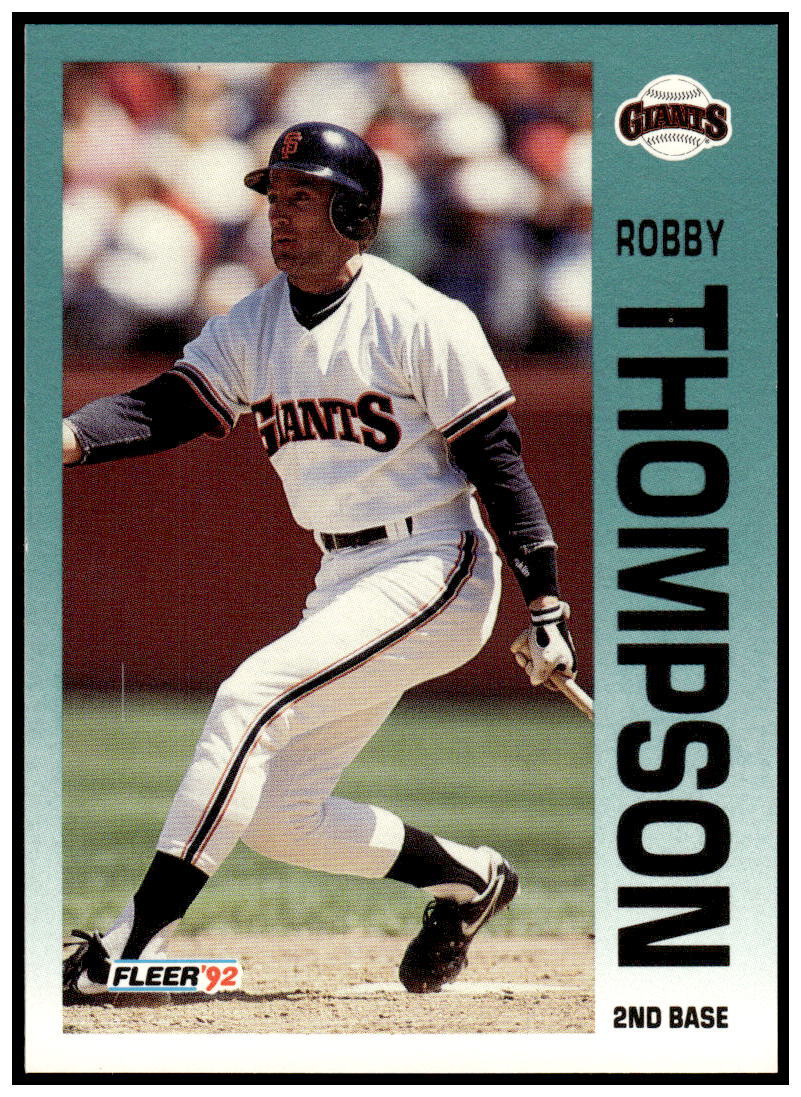1992 Fleer - #648 Robby Thompson for sale online | eBay