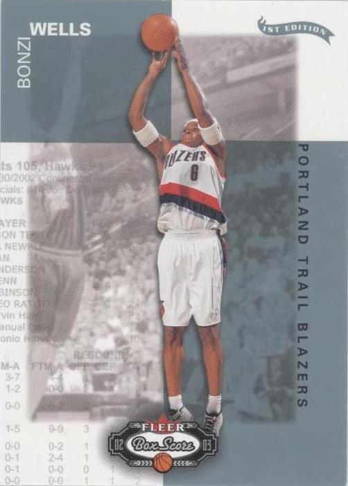 2002-03 Fleer Box Score - Bonzi Wells #106 1st Edition /100 for sale ...