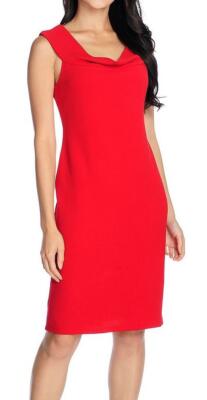 NEW - The Countess Collection Textured Knit Sleeveless Draped Neck ...