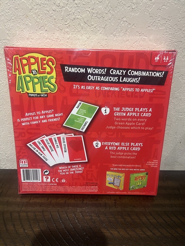 Apples to Apples Board Game | eBay