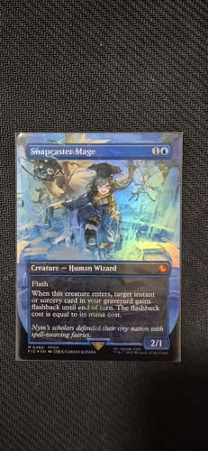 Snapcaster Mage (CHOCOBO TRACK FOIL) MTG | NM | Final Fantasy Commander ...