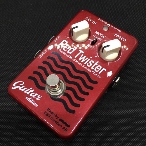 Pédale d'effet EBS Red Twister Guitar Chorus Flanger d'occasion | eBay