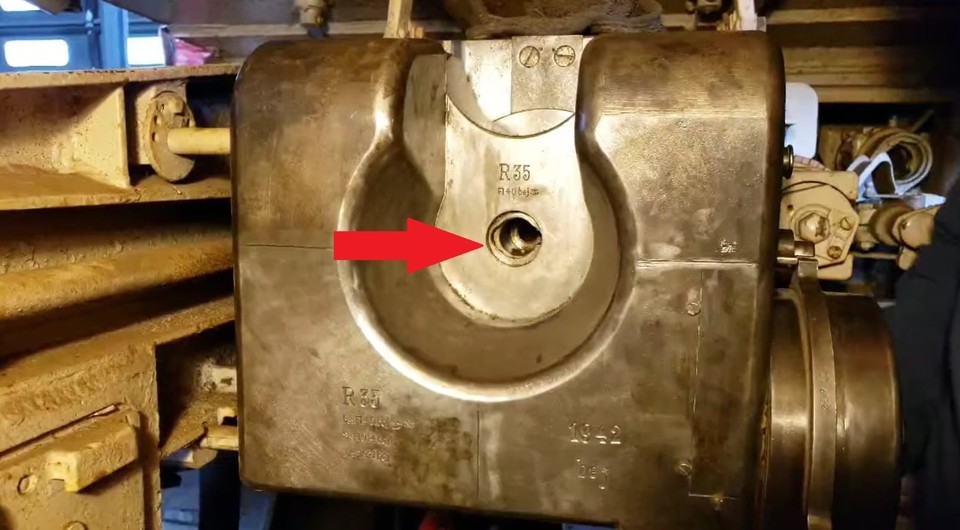 WW2 German Wehrmacht - FIRING PIN RETAINING PLATE - 8.8cm KwK36 - TIGER ...