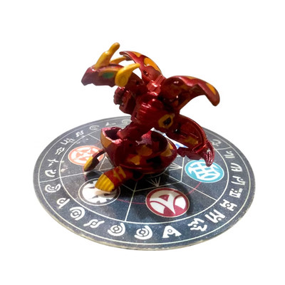 Bakugan B2 Red Pyrus Blitz Dragonoid Metallic Custom Painted | eBay