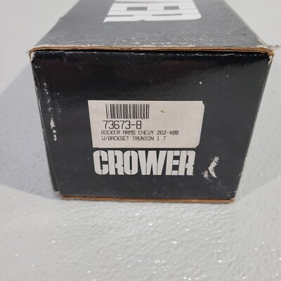 Crower Enduro Stainless Steel Stud Mount Roller Rocker Arms 73673-8 ...