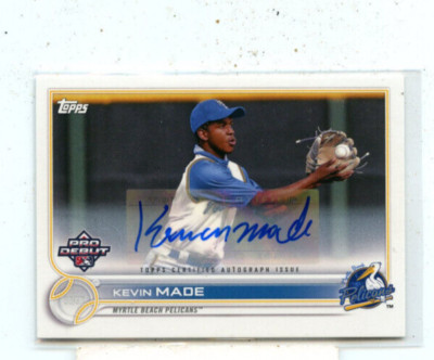 KEVIN MADE 2022 Topps Pro Debut Prospect Auto Autograph #PD-145 | eBay