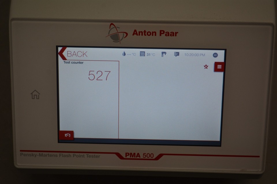 ^ Anton Paar PMA 500 Pensky-Martens Flash Point Tester #X3066 | eBay