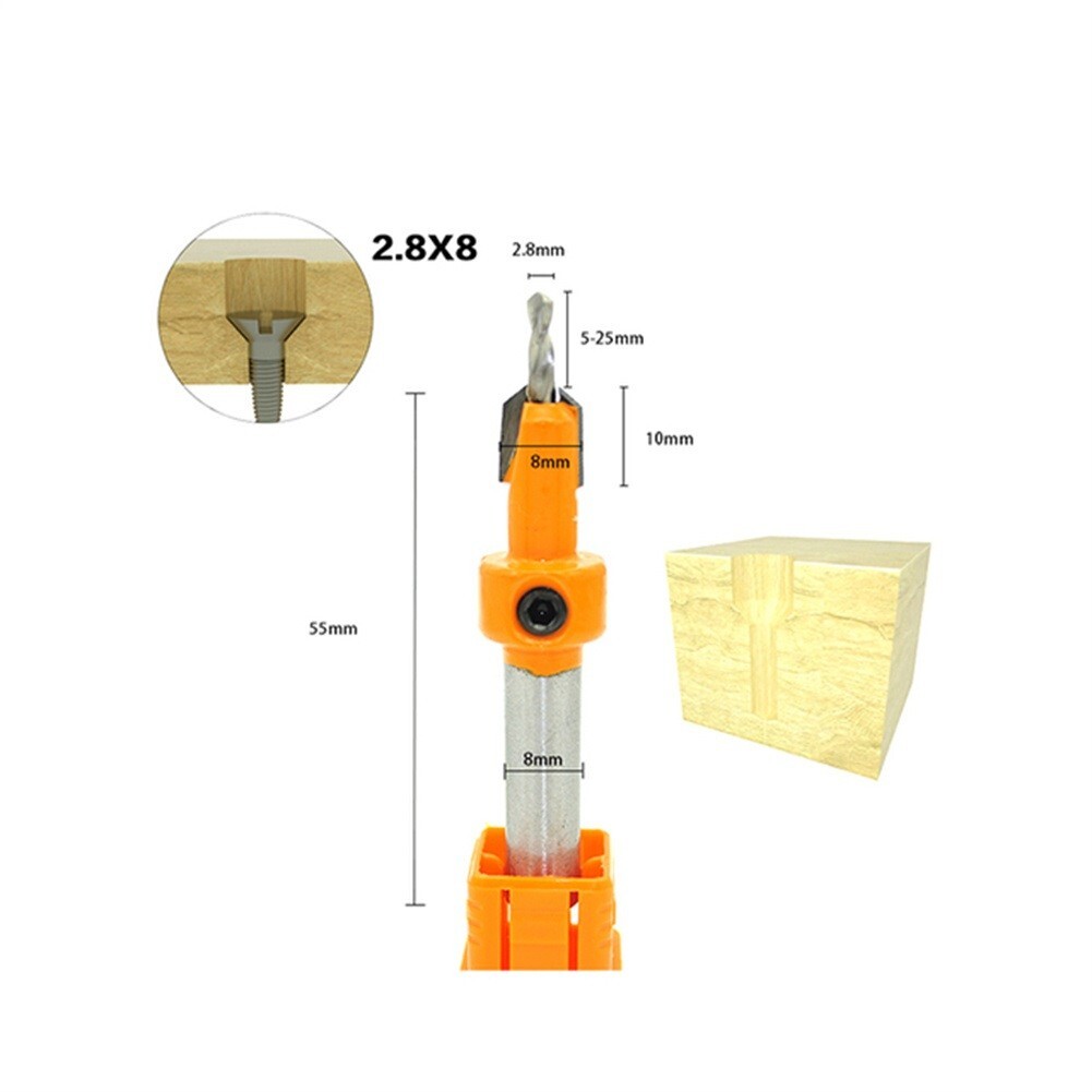 Enhance Productivity with Hss Countersink Router Bit Set for ...