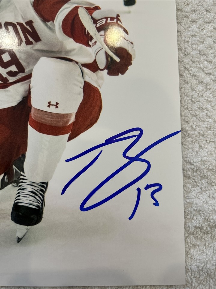 Tyler Boucher Ottawa Senators Signed Autographed 8x10 Photo Boston ...