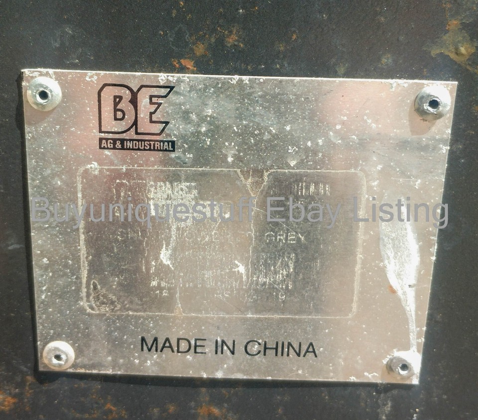 NorTrac 3PT PTO Tractor Snow Blower 4' Nice! | eBay