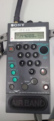 SONY AIR-8 AM/FM/PSB/AIR Synthesized Receiver Tested And Working No ...