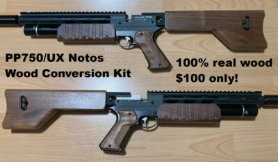 Wood carbine kit for Umarex Notos PP750 Artemis Snowpeak SMK 100% ...